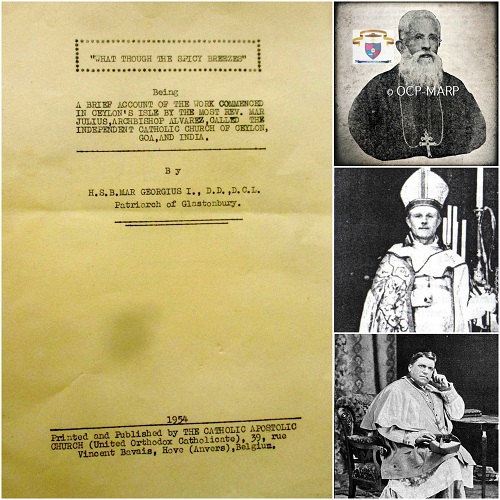 Rare Document on Met. Alvares Julius Gifted to the MARP Research Board