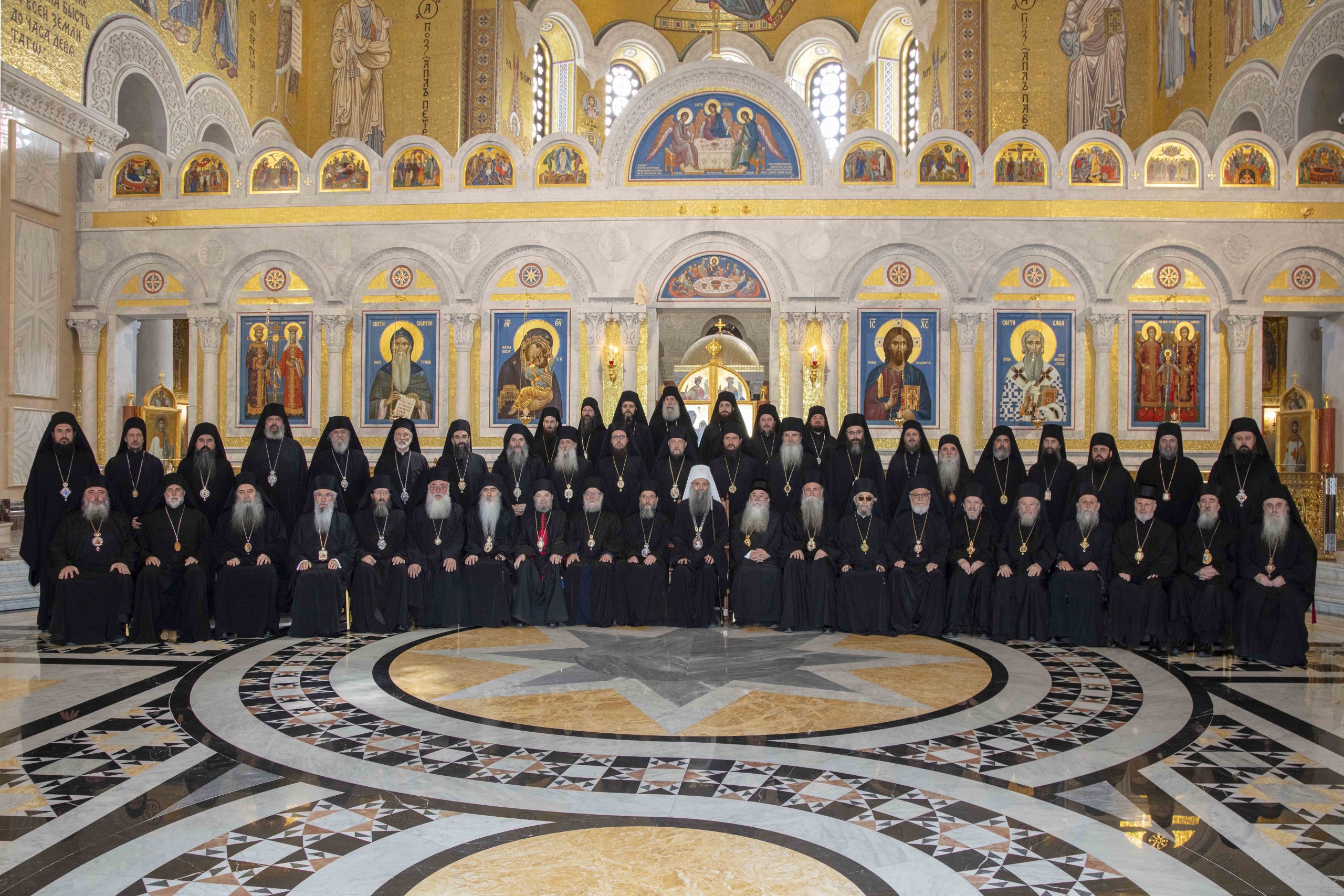 Archbishop Jovan and Other Macedonian Bishops in Serbian Orthodox ...